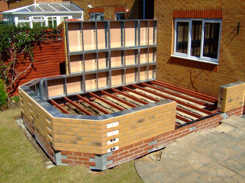 Durabase Advanced conservatory base system