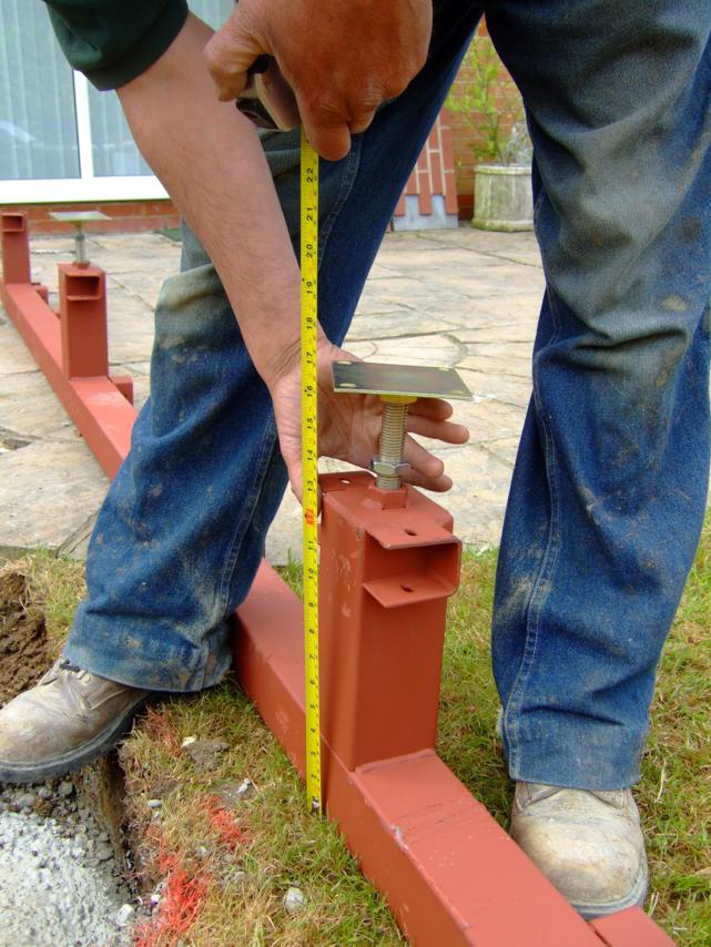 Durabase Advanced conservatory base system